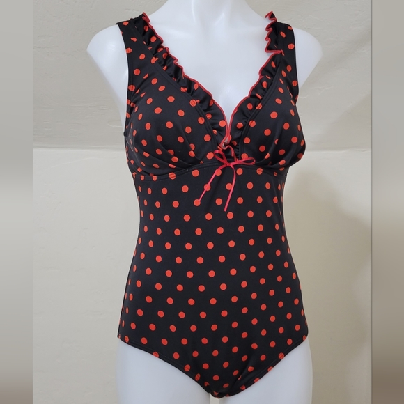Gabar | Swim | Barbara Polka Dot Swimsuit | Poshmark